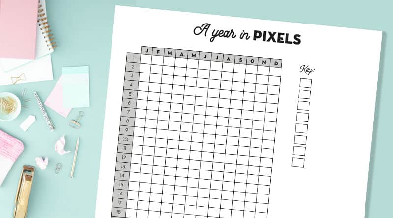Free Yearly Mood Tracker Printables