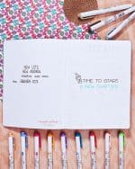 First Page Bullet Journal Ideas For Beginners