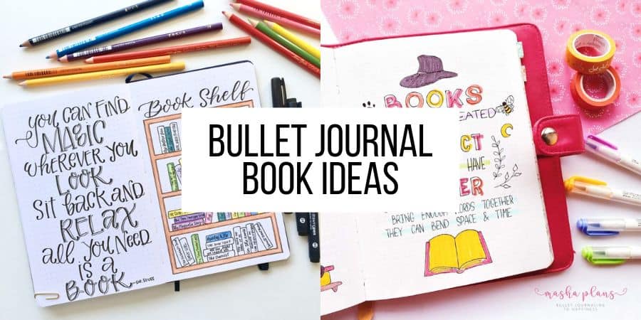 13 Enchanting Book Bullet Journal Ideas