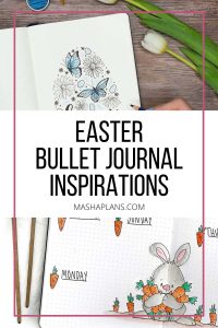 Easter Bullet Journal Inspirations