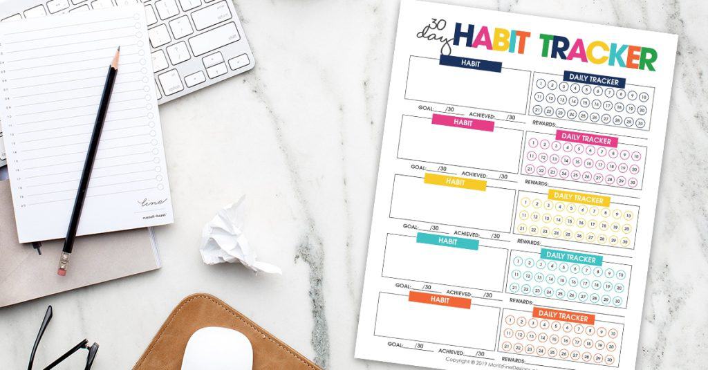 Free Mini Habit Tracker Printables