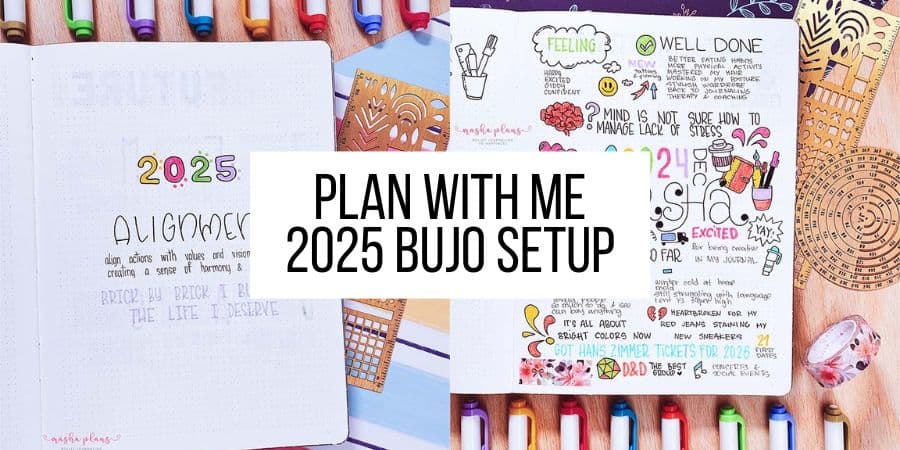 Plan With Me: 2025 Bullet Journal Setup