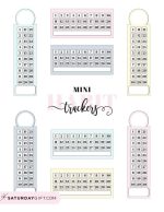 Free Mini Habit Tracker Printables