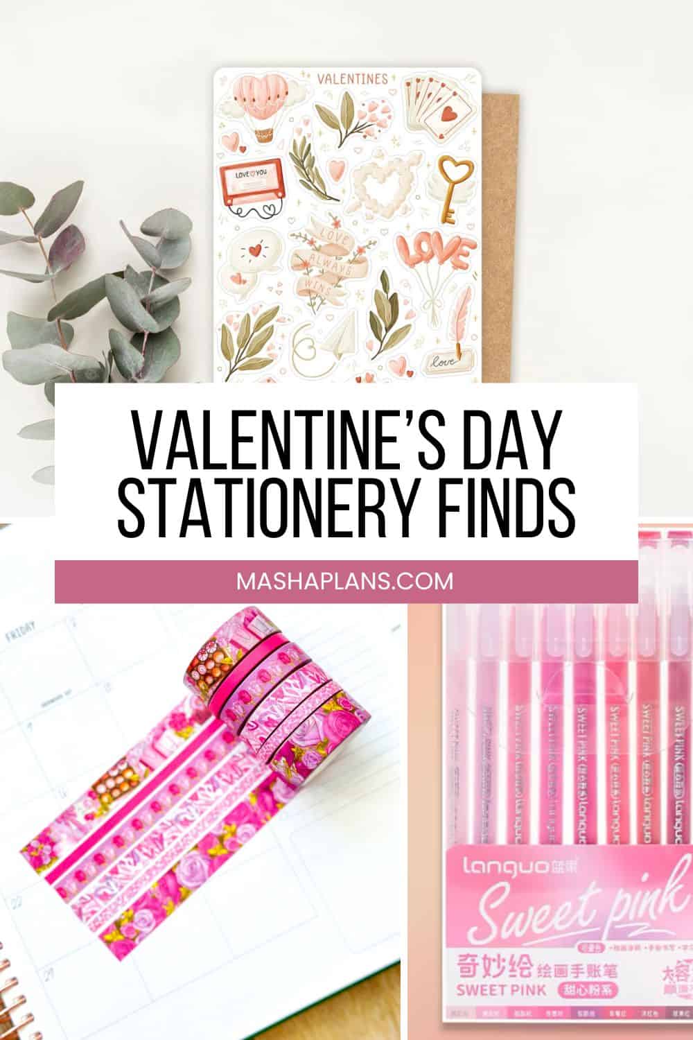 Valentine's Day Journaling Stationery Finds