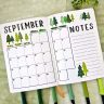 17 Stunning Green Bullet Journal Ideas