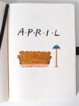 13 Inspiring Bullet Journal April Themes