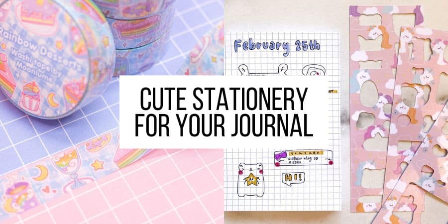 Cute Stationery Finds For Your Bullet Journal