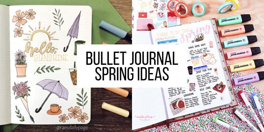 15 Enchanting Spring Bullet Journal Ideas