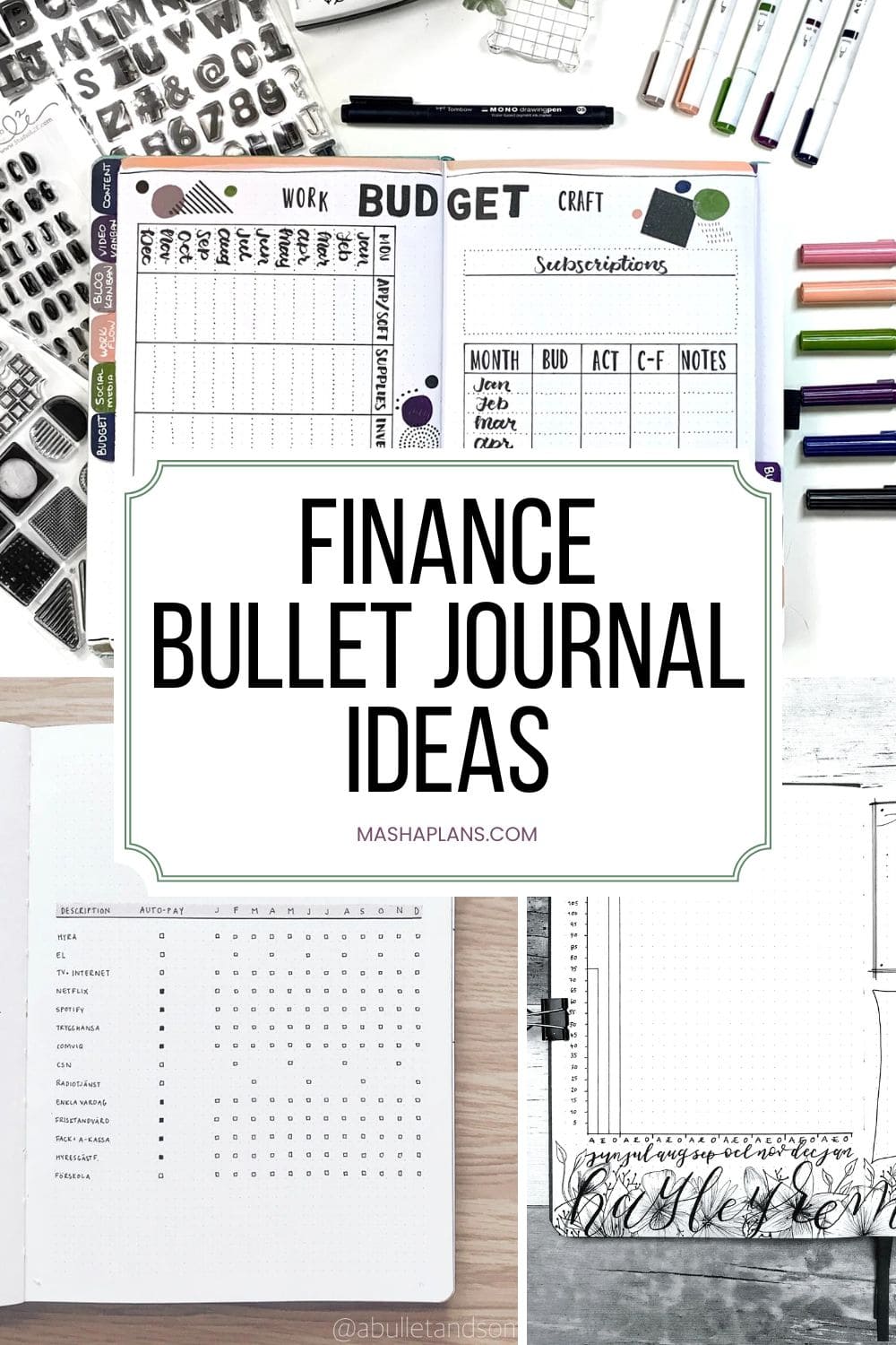 15 Must Try Finance Bullet Journal Ideas