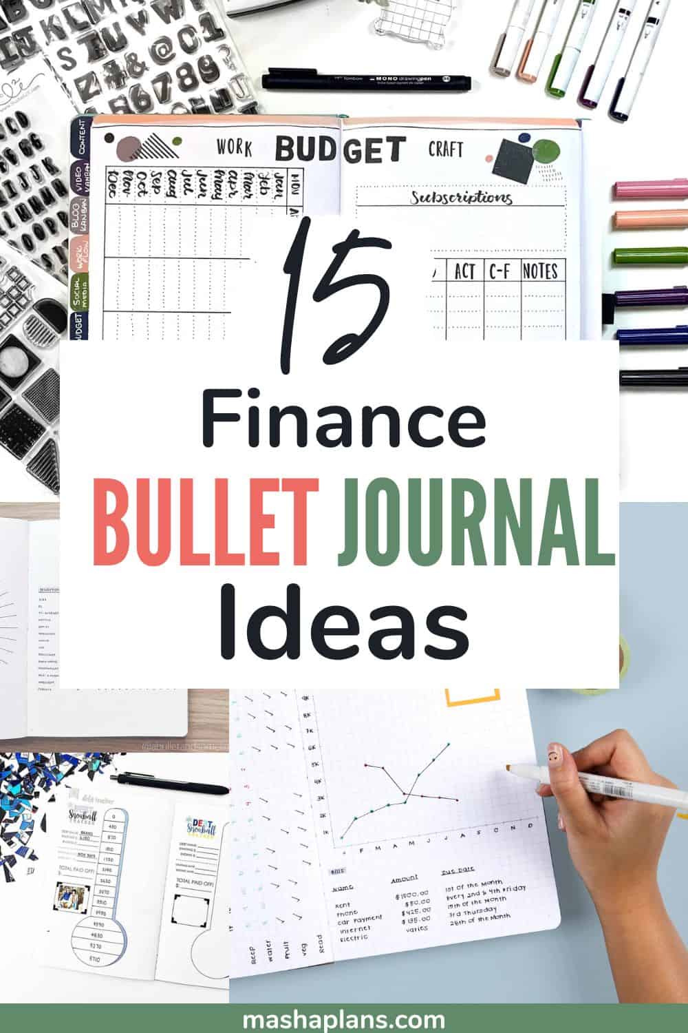 15 Must Try Finance Bullet Journal Ideas
