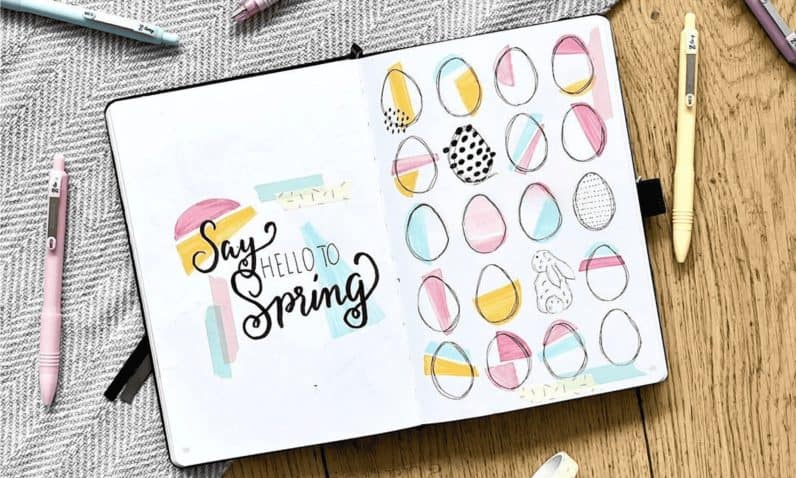 15 Enchanting Spring Bullet Journal Ideas