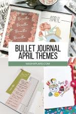 13 Inspiring Bullet Journal April Themes