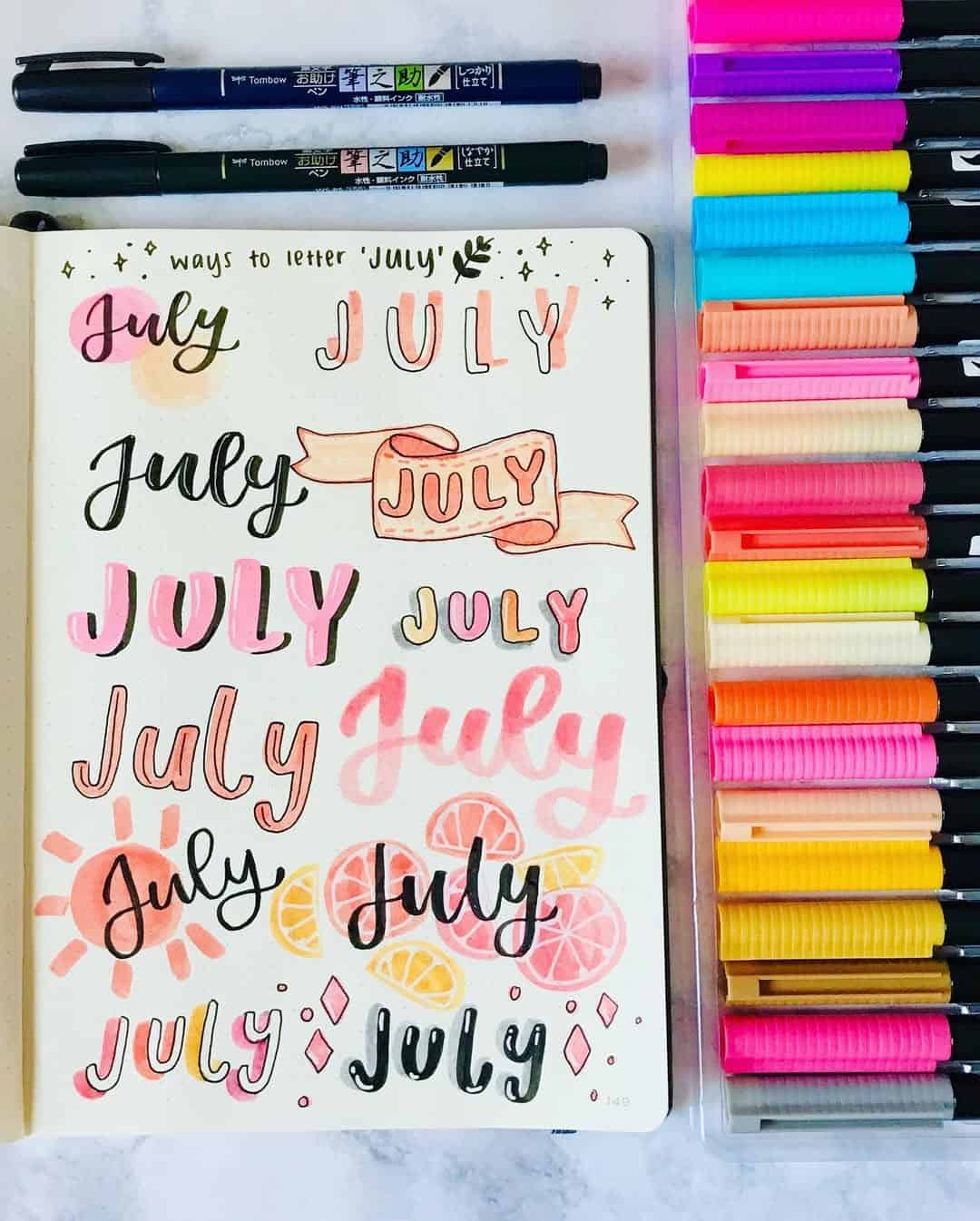 Cute Title Ideas For Notes And Bullet Journal