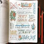 15 Goal Setting Bullet Journal Page Ideas