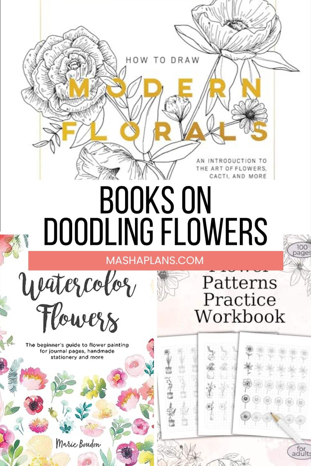 Best Books On Doodling Flowers