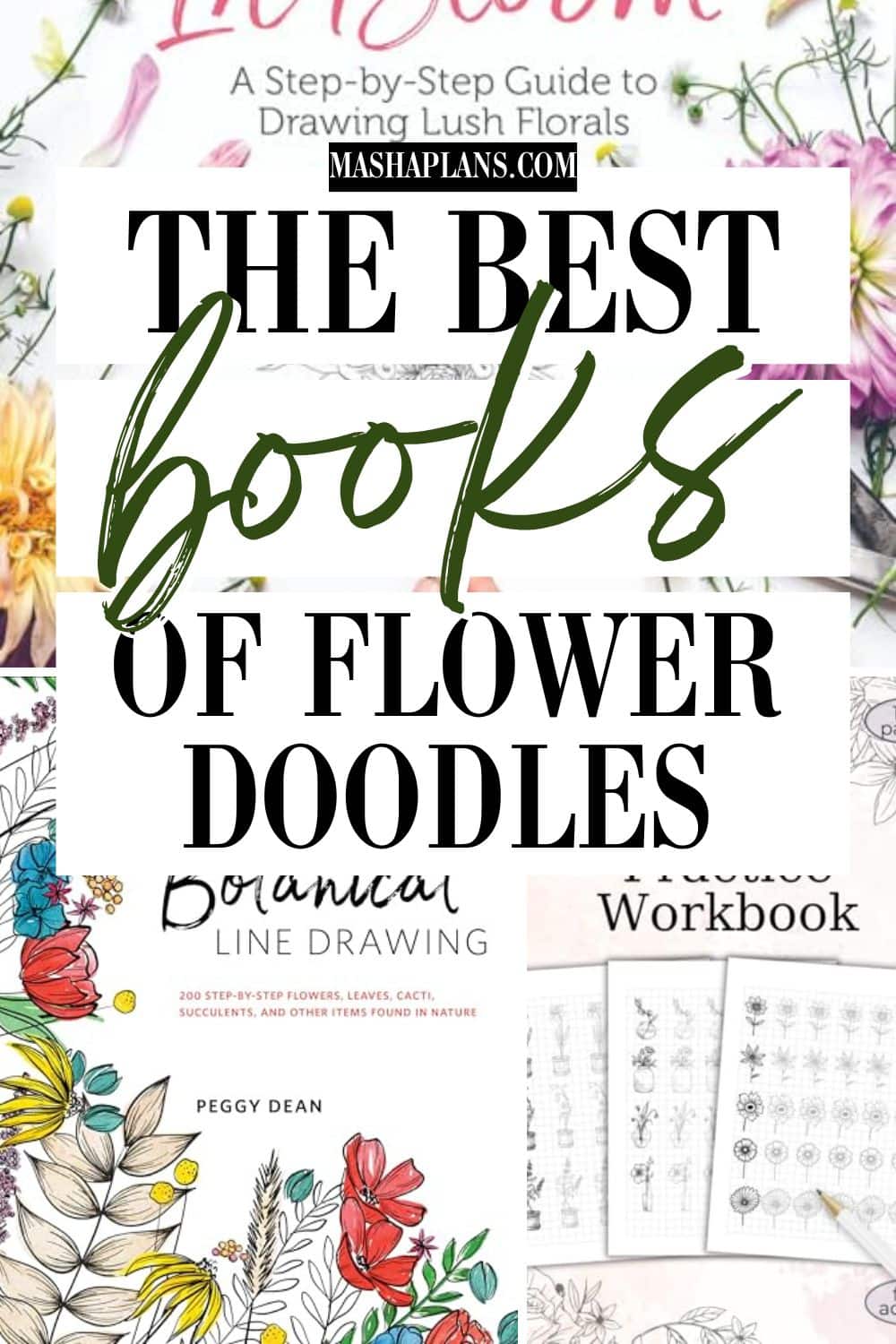 Best Books On Doodling Flowers