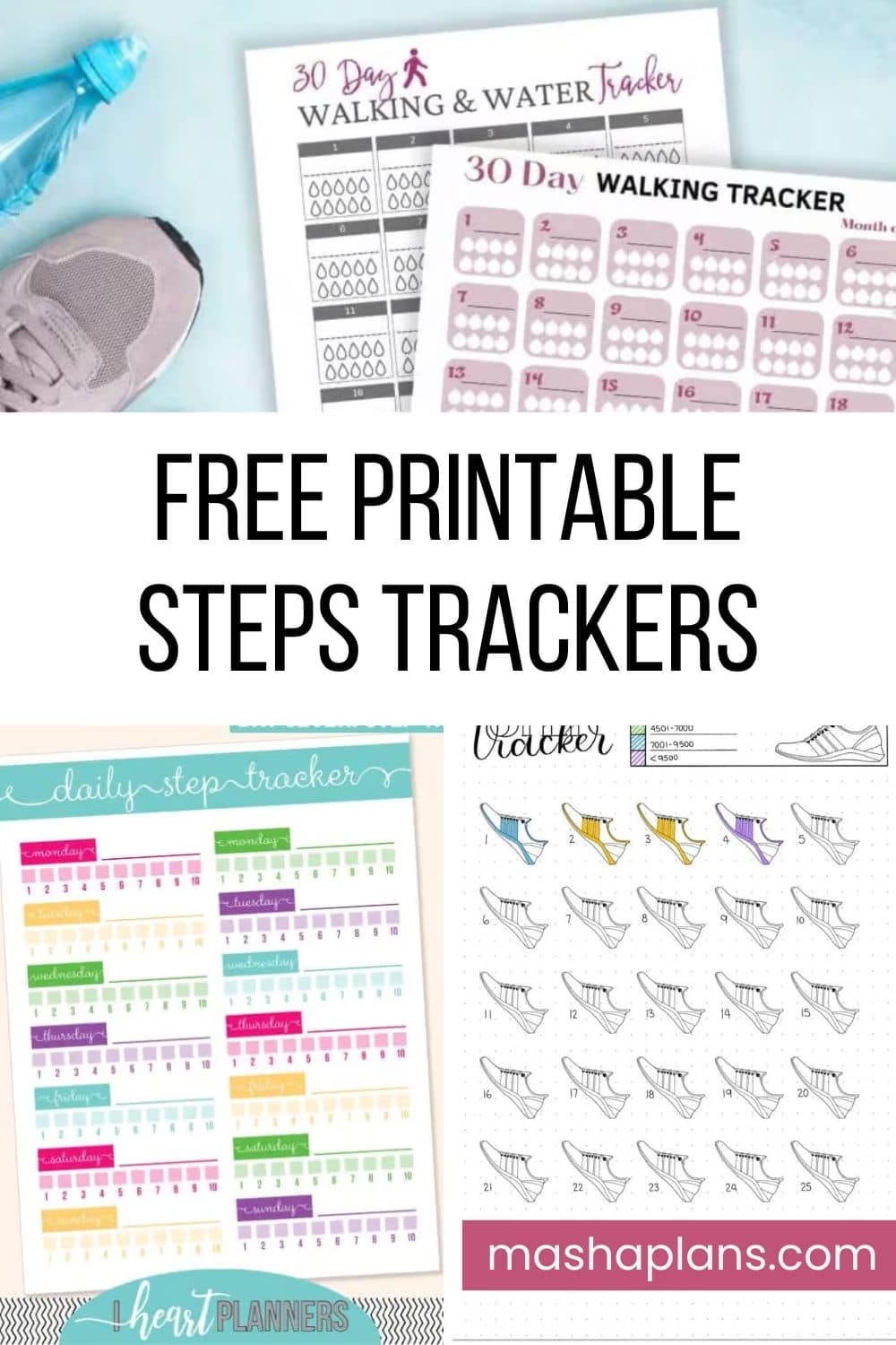 Free Steps Tracker Printables