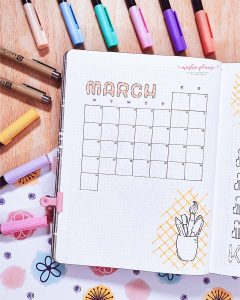 Plan With Me: March 2025 Bullet Journal Setup