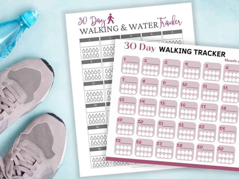 Free Steps Tracker Printables