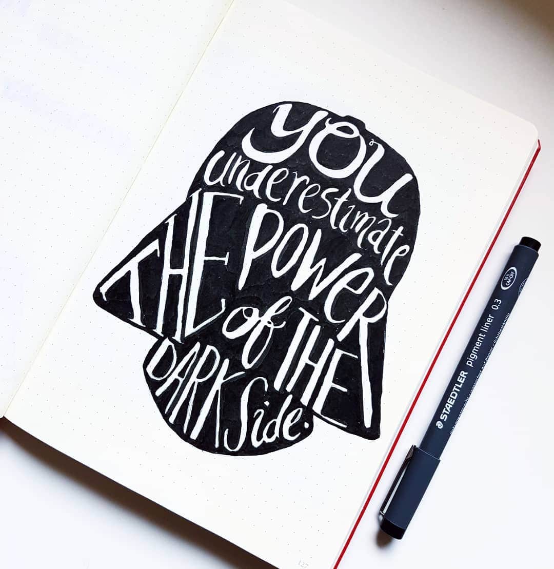 Amazing Star Wars Bullet Journal Ideas