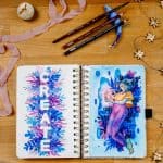 15 Beautiful Watercolor Bullet Journal Ideas