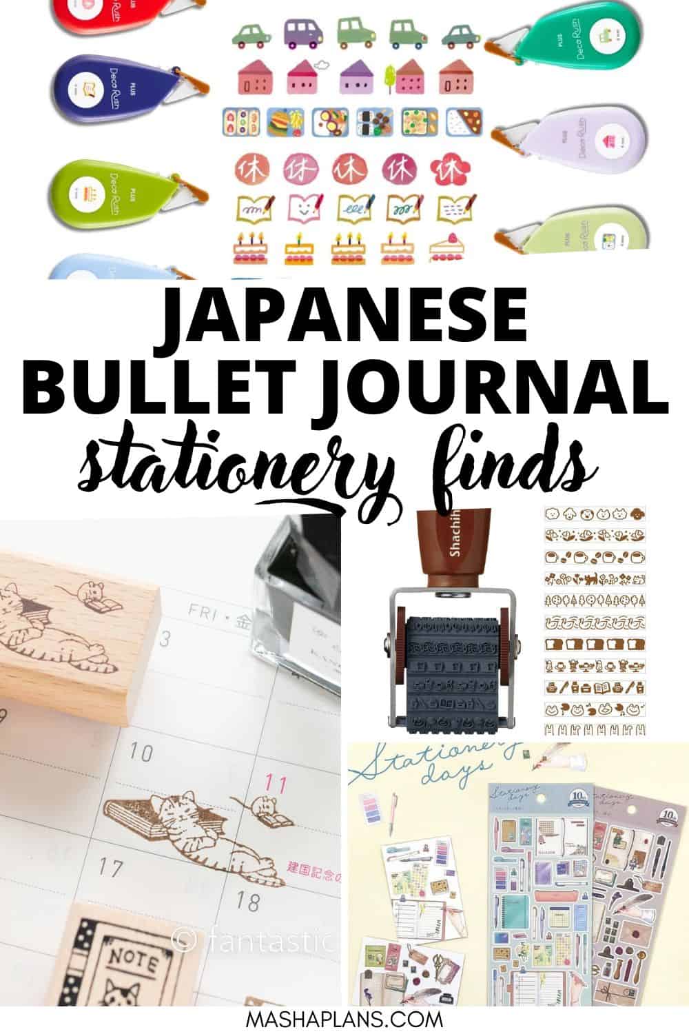 Japanese Stationery Finds For Bullet Journaling