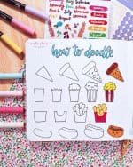 Cute Easy Doodles: 50+ Step By Step Tutorials