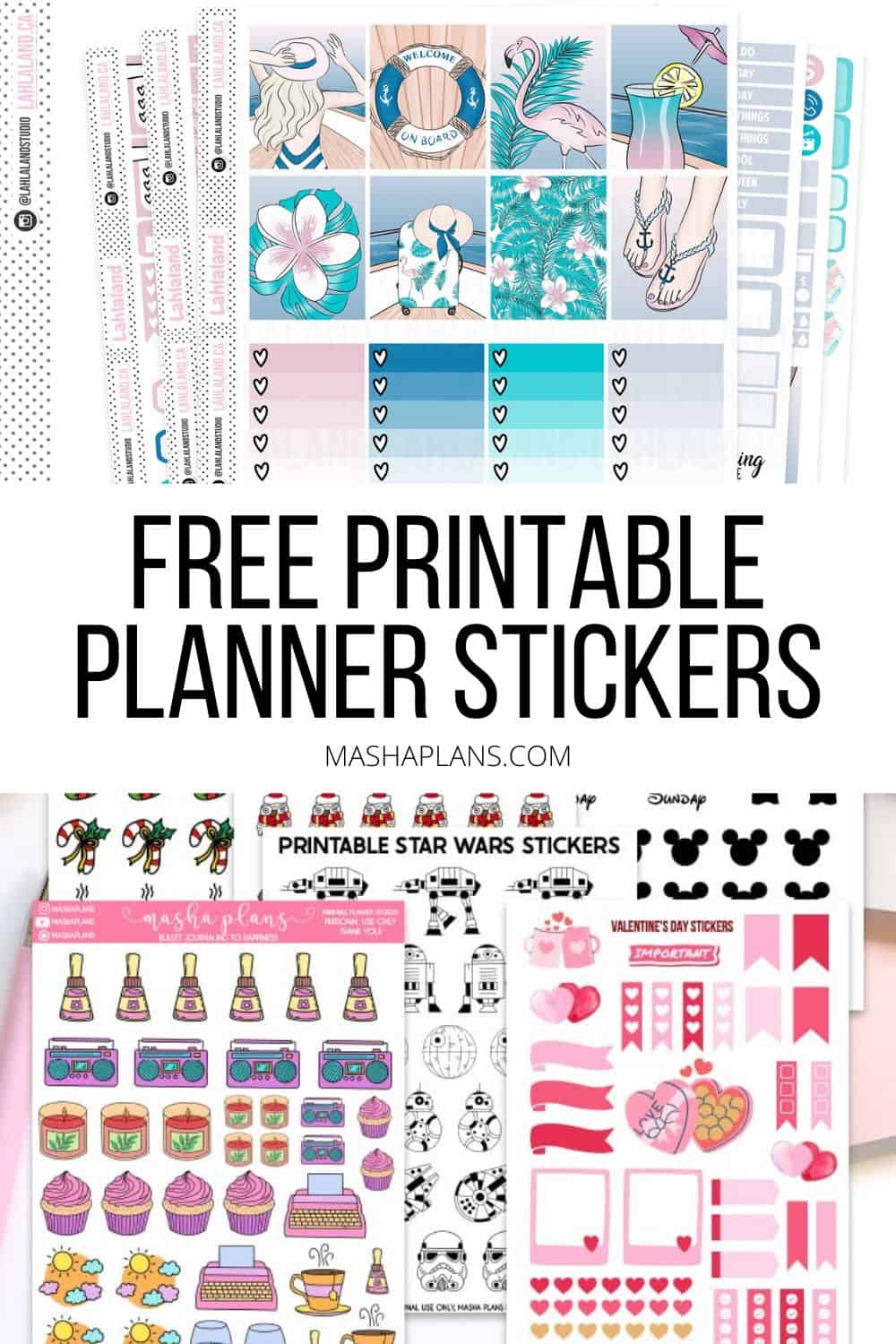 Free Printable Planner Stickers