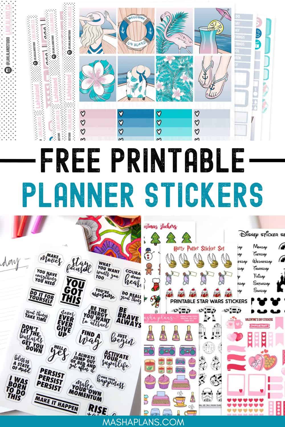 Free Printable Planner Stickers