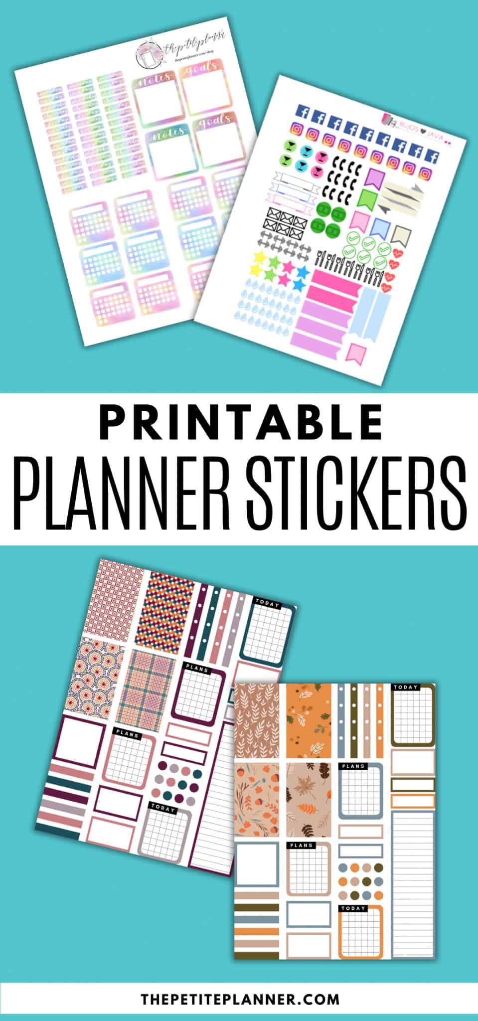 Free Printable Planner Stickers