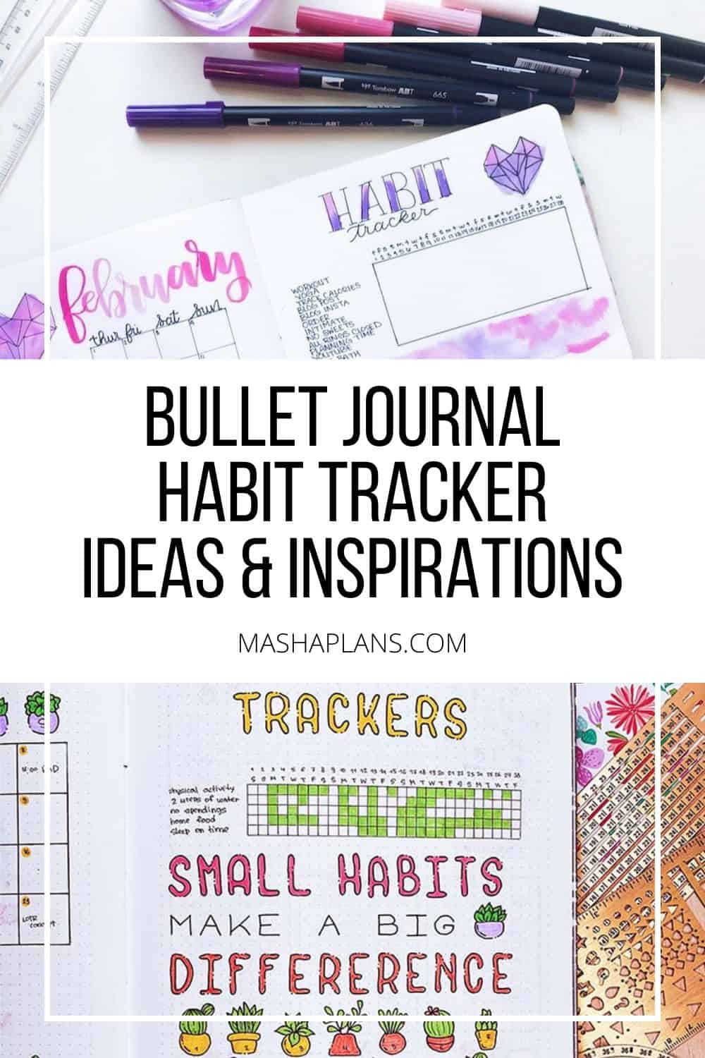 Bullet Journal Habit Tracker Ideas & Inspirations