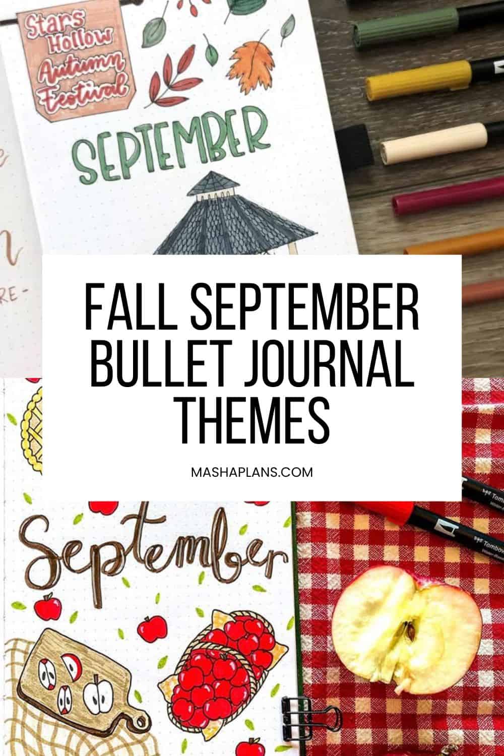 Fall September Bullet Journal Themes