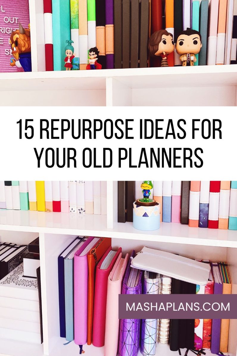 15 Repurpose Ideas For Your Old Planners