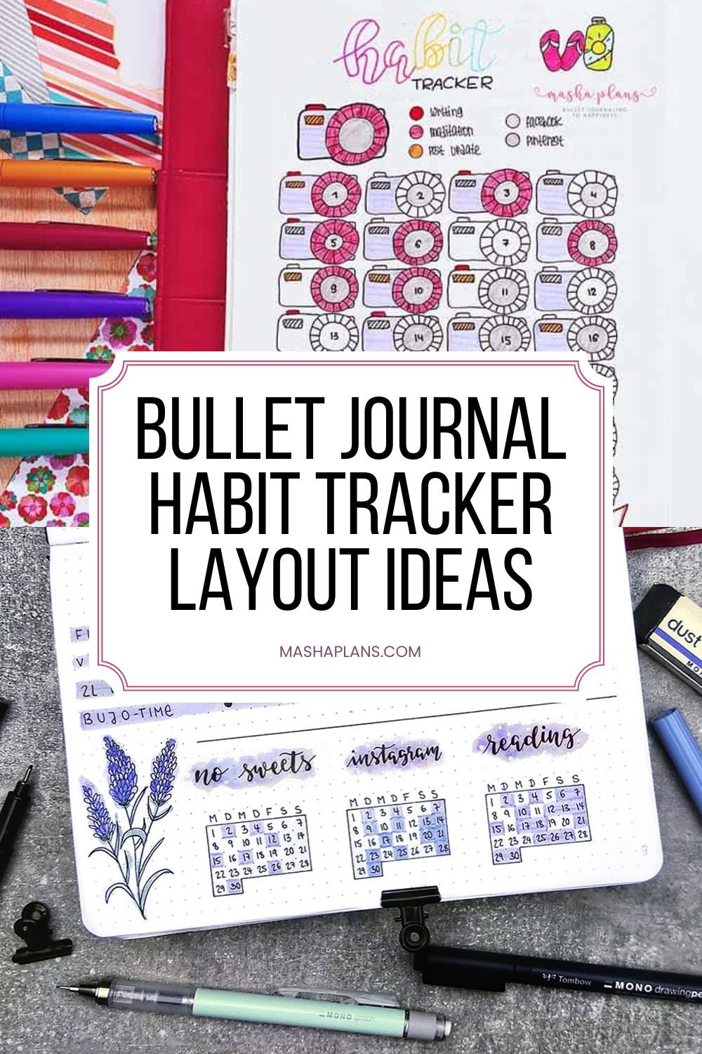 Bullet Journal Habit Tracker Layout Ideas