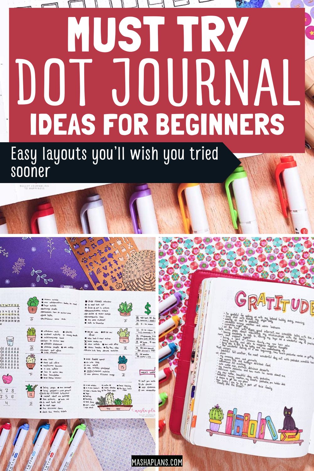 Must Try Dot Journal Ideas For Beginners