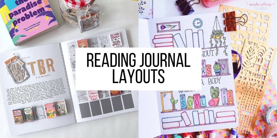 13 Gorgeous Reading Bullet Journal Spreads