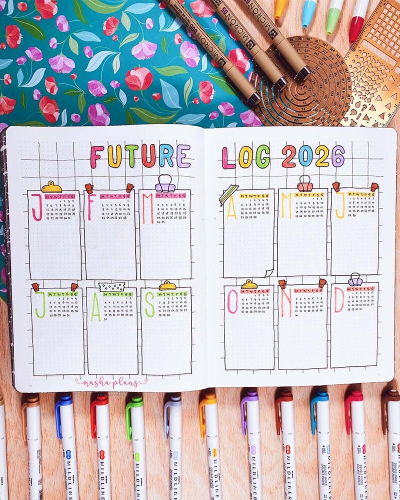 2026 Bullet Journal Setup: Plan With Me